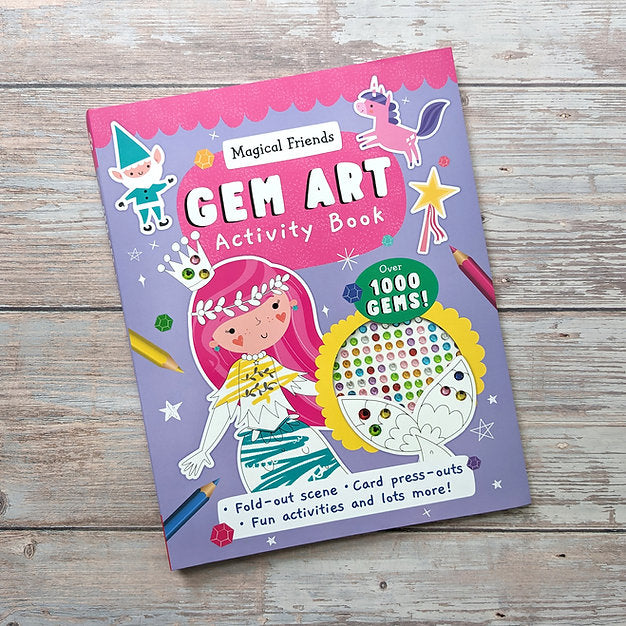 Gem Sticker Activity Book - Magical Friends – MPHOnline.com