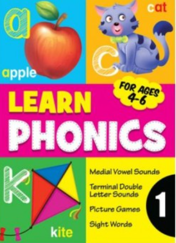 Learn Phonics (For Ages 4-6) Book 1 – MPHOnline.com