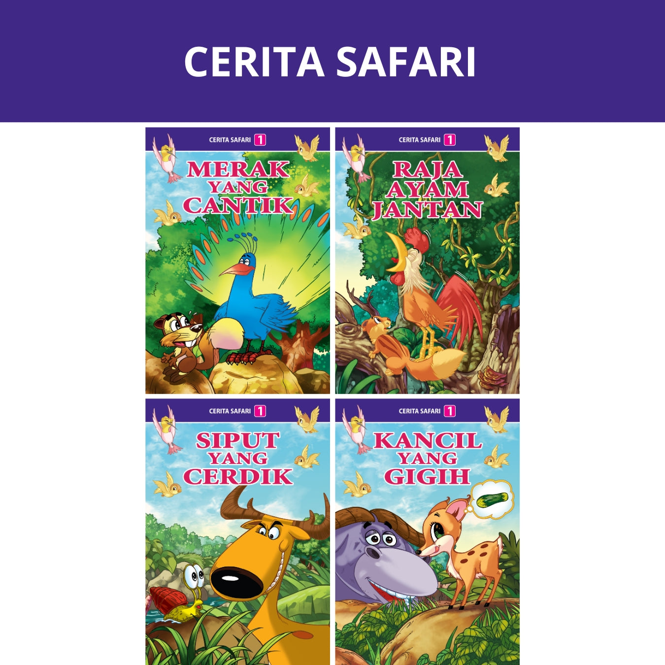 Cerita Safari 1 (4 buku) – MPHOnline.com