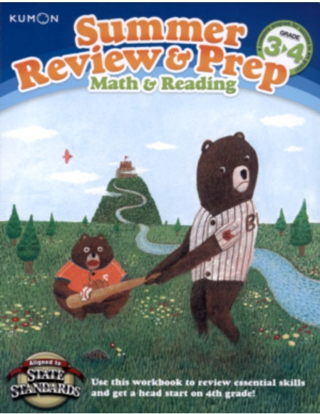 Summer Review & Prep Math & Reading Grade 3-4 – MPHOnline.com