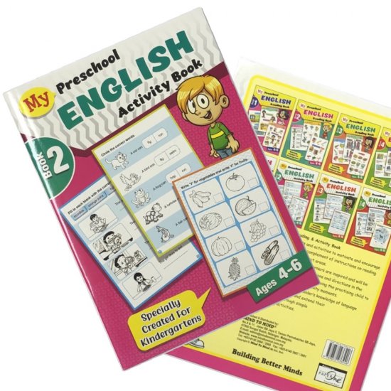 MY PRESCHOOL ENGLISH ACTIVITY BOOK 2 – MPHOnline.com