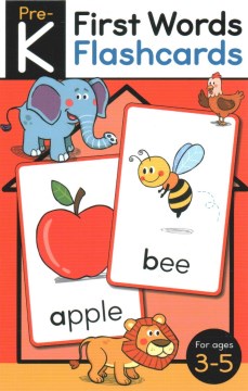 First Words Flashcards, Pre-K – MPHOnline.com