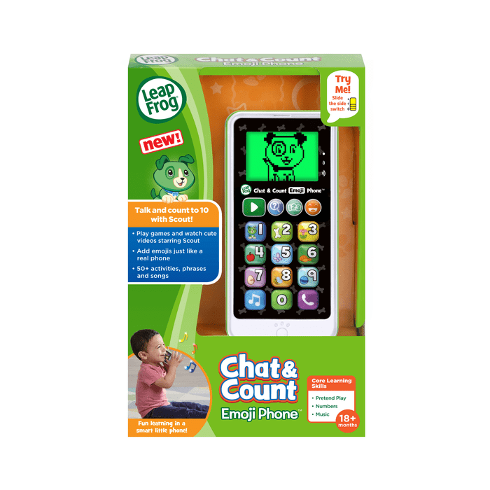 LEAPFROG Chat & Count Emoji Phone, Scout (80603700) – MPHOnline.com