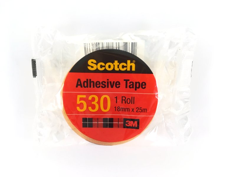 3M Scotch 530 Tape 18mm X 25m (1`` core) – MPHOnline.com