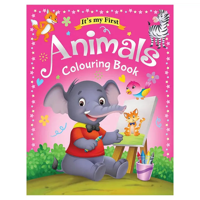 It's My First Animals Colouring Book – MPHOnline.com
