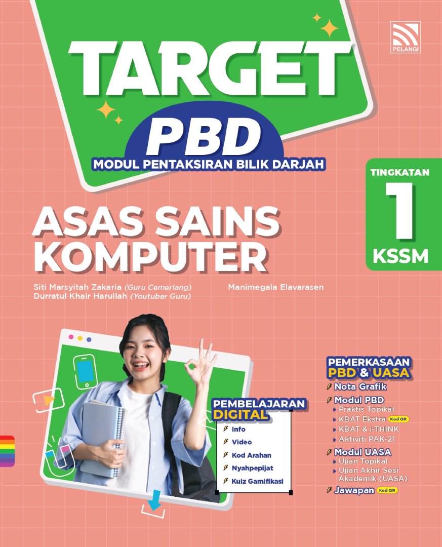 Target PBD KSSM 2025 Asas Sains Komputer Tingkatan 1 – MPHOnline.com