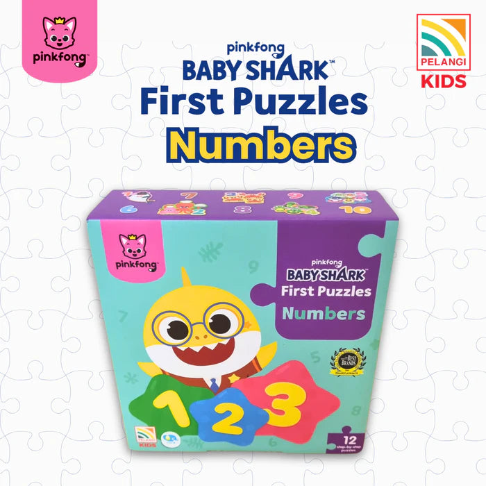 Pinkfong Baby Shark First Puzzles: Numbers (12 step-by-step puzzles) – MPHOnline.com