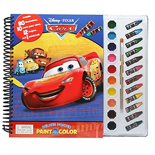 Disney Cars Deluxe Poster Paint & Color – MPHOnline.com