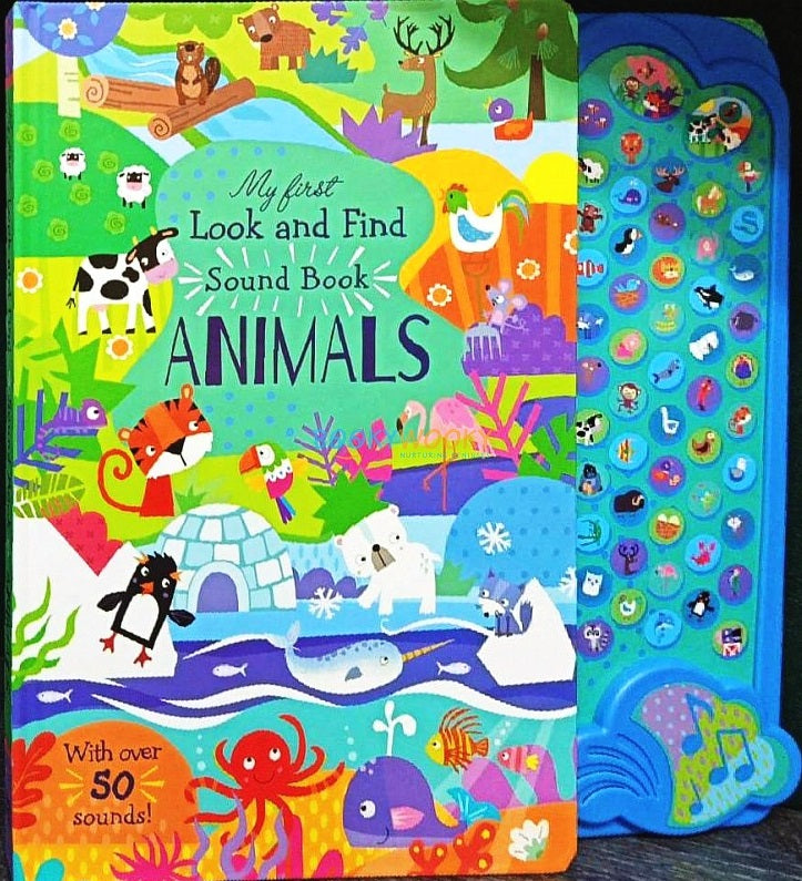 My First Look & Find Sound Book - Animals – MPHOnline.com