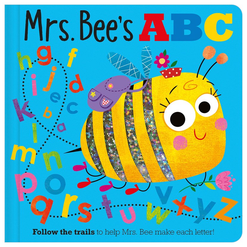 Mrs Bee’s ABC : Follow the Trails To Help Mrs Bee Make Each Letter ...