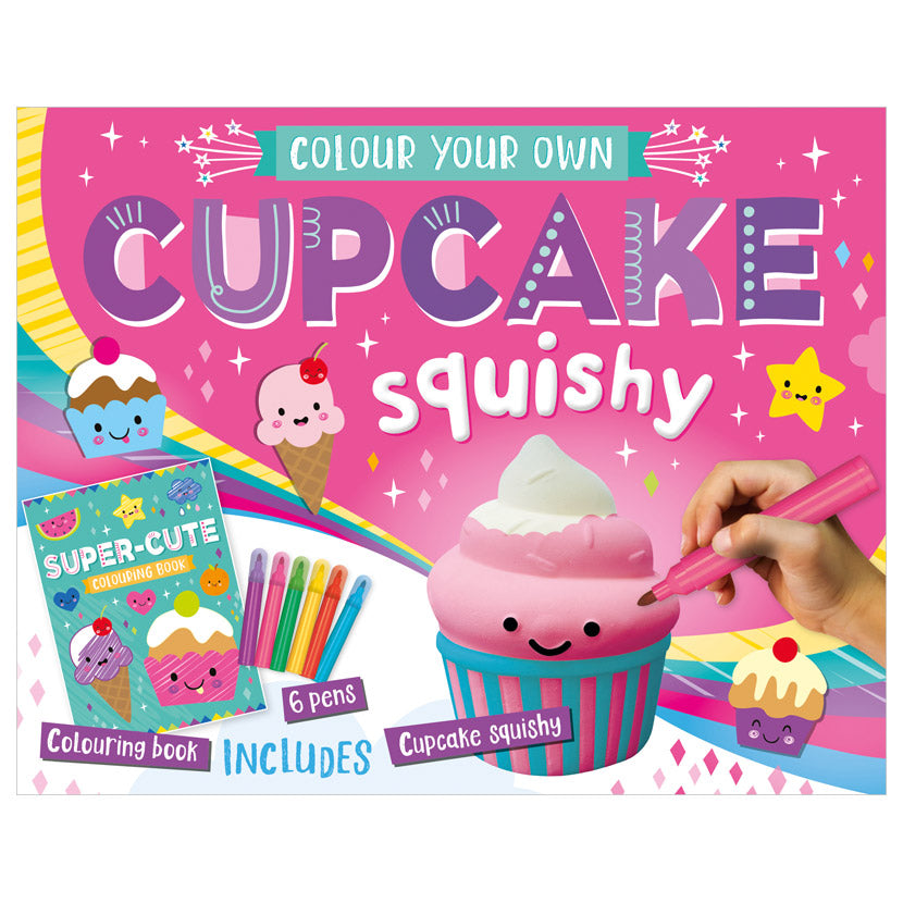 Colour Your Own Colour Your Own Cupcake Squishy – MPHOnline.com