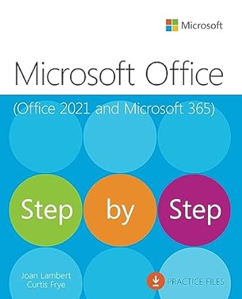 Microsoft Office Step by Step (Office 2021 and Microsoft 365 ...