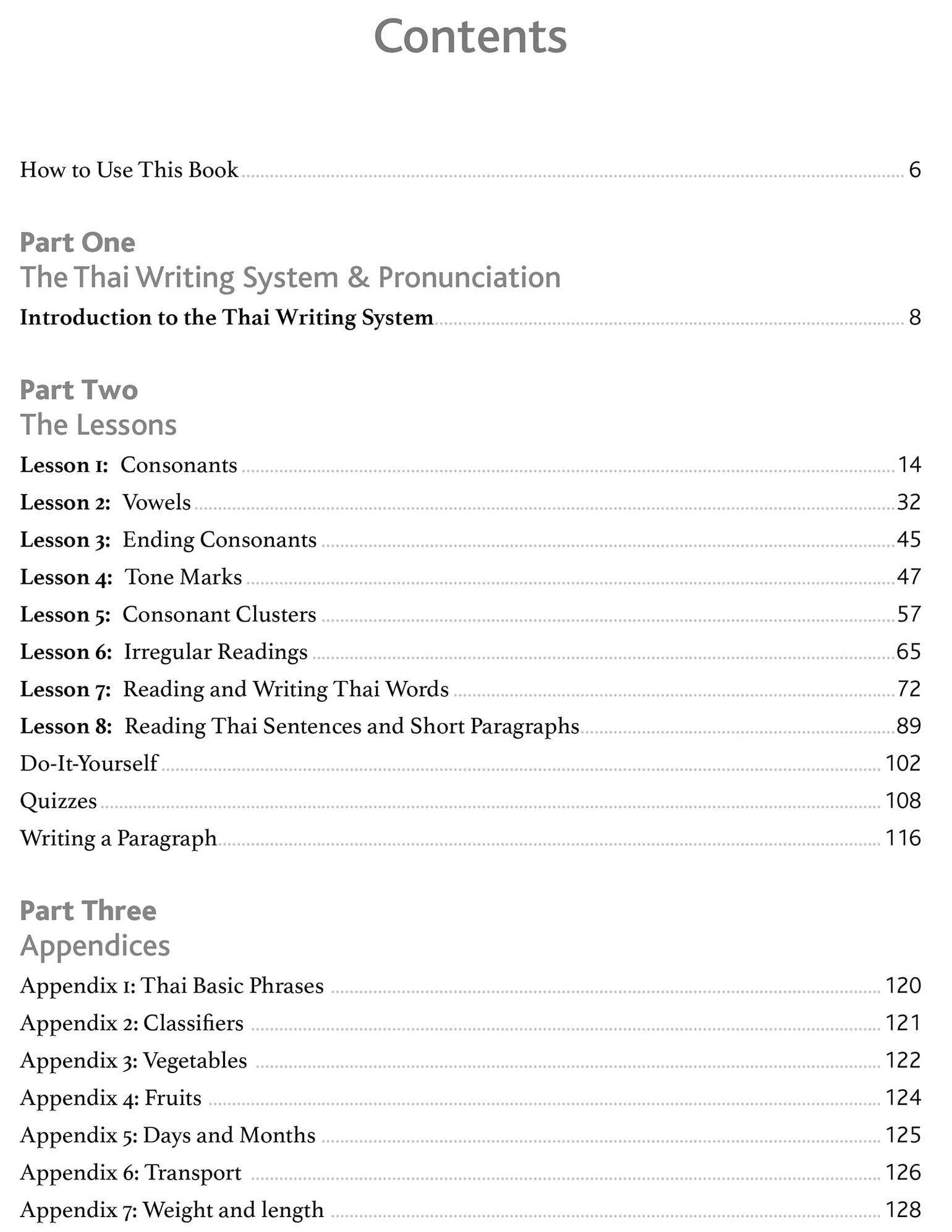 Reading Writing Thai Mphonline