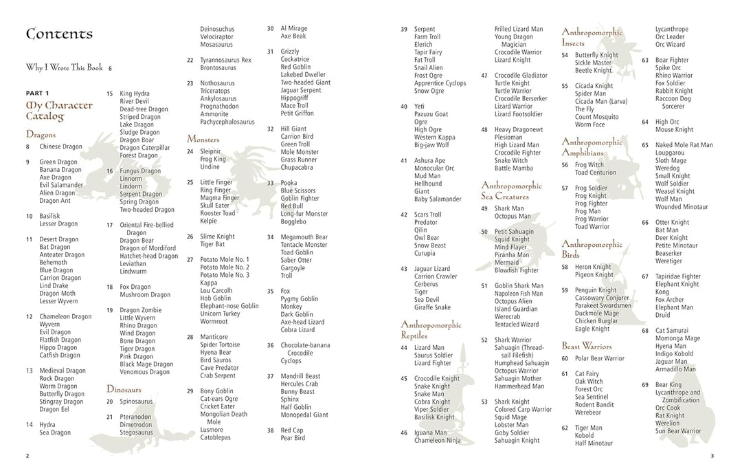 Fantasy Characters & Creatures: An Artist's Sourcebook: Whimsical Beas ...