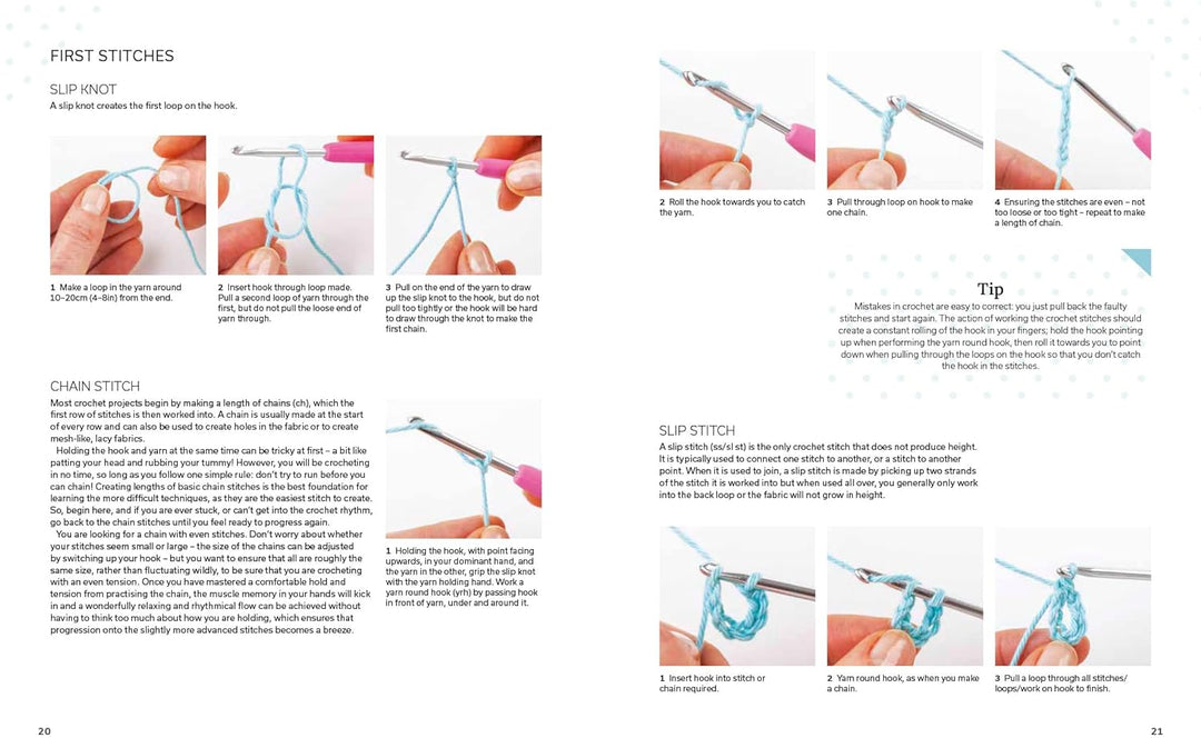 The Beginner's Guide to Crochet: Easy techniques and 8 fun projects ...