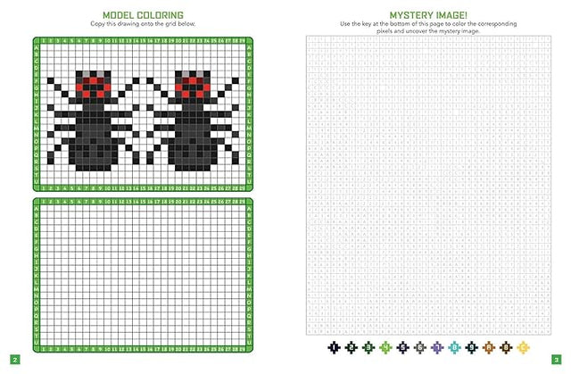 Unofficial Minecraft Pixel Coloring Book – MPHOnline.com