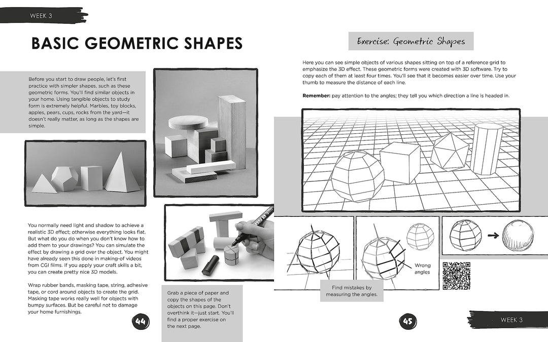 Learn to Draw in 5 Weeks : A Beginner's Workbook for All Ages ...