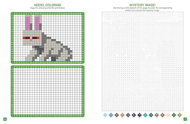 Unofficial Minecraft Pixel Coloring Book – MPHOnline.com