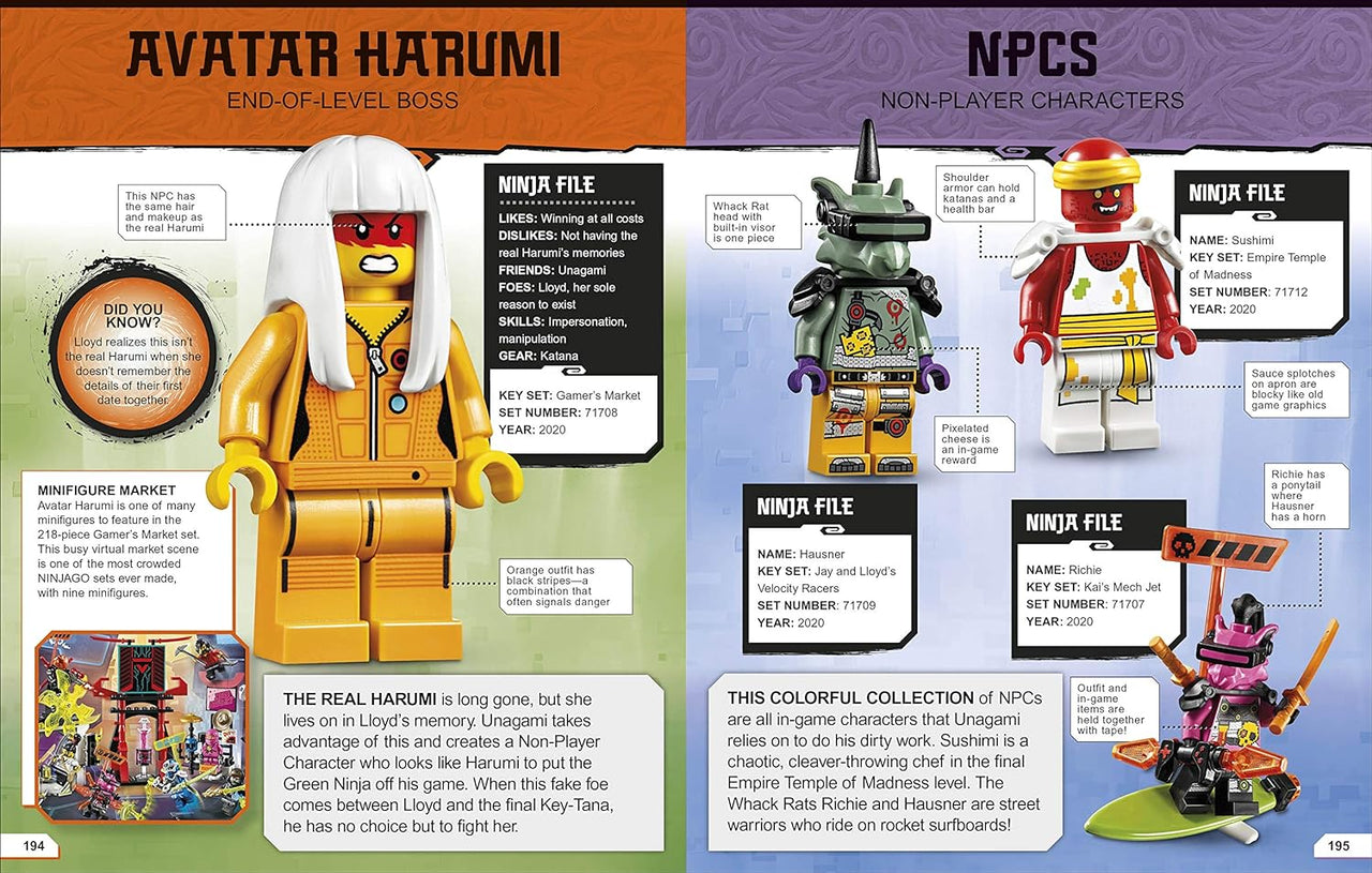 LEGO NINJAGO Character Encyclopedia (2021 New Edition)(with Mini Figur ...