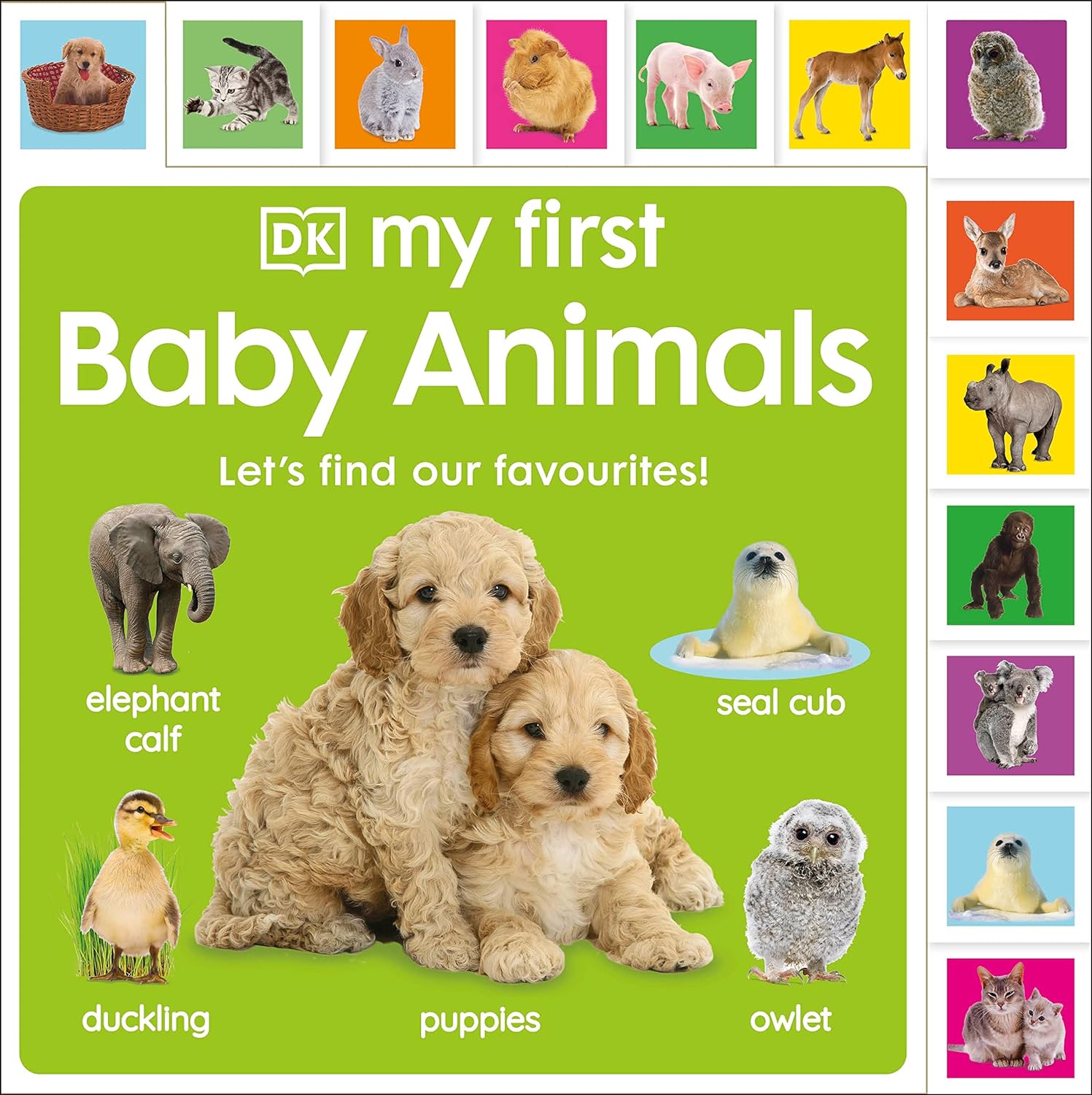 DK My First Baby Animals (Tabbed Board Book) – MPHOnline.com