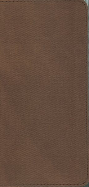 NIV, Pocket Thinline Bible, Leathersoft, Brown, Red Letter, Comfort Pr ...
