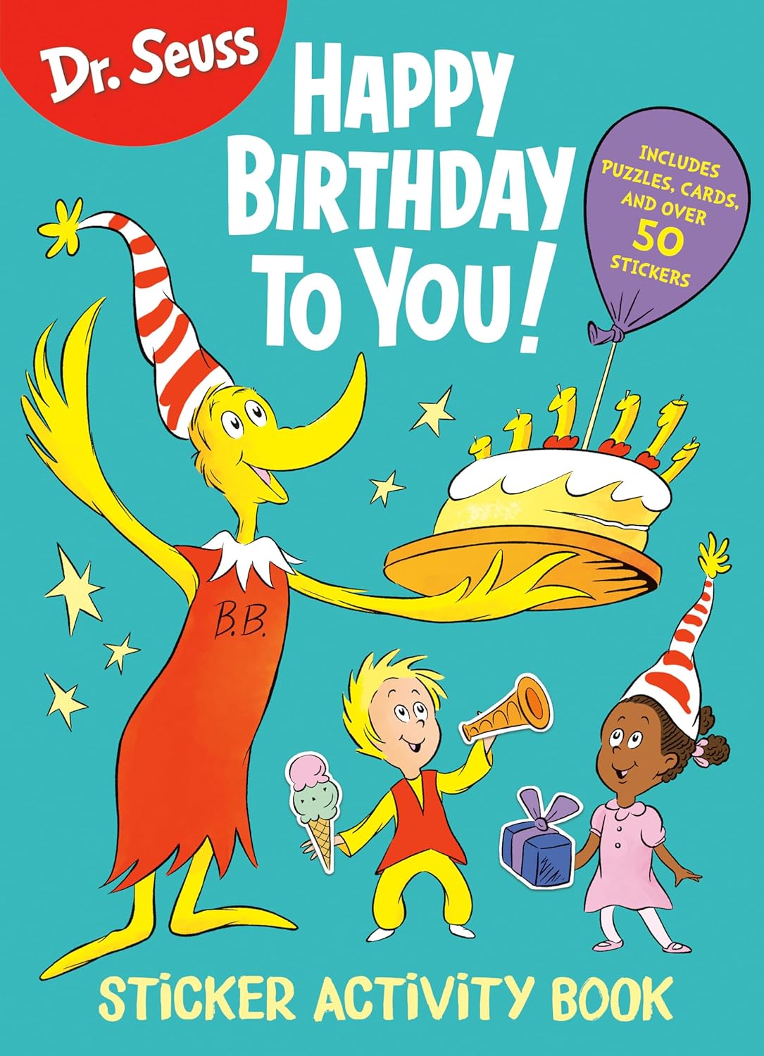 Dr. Seuss Happy Birthday To You Sticker Activity Boo – MPHOnline.com
