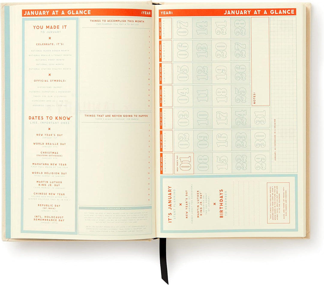 Big Plans Undated Standard Planner – MPHOnline.com