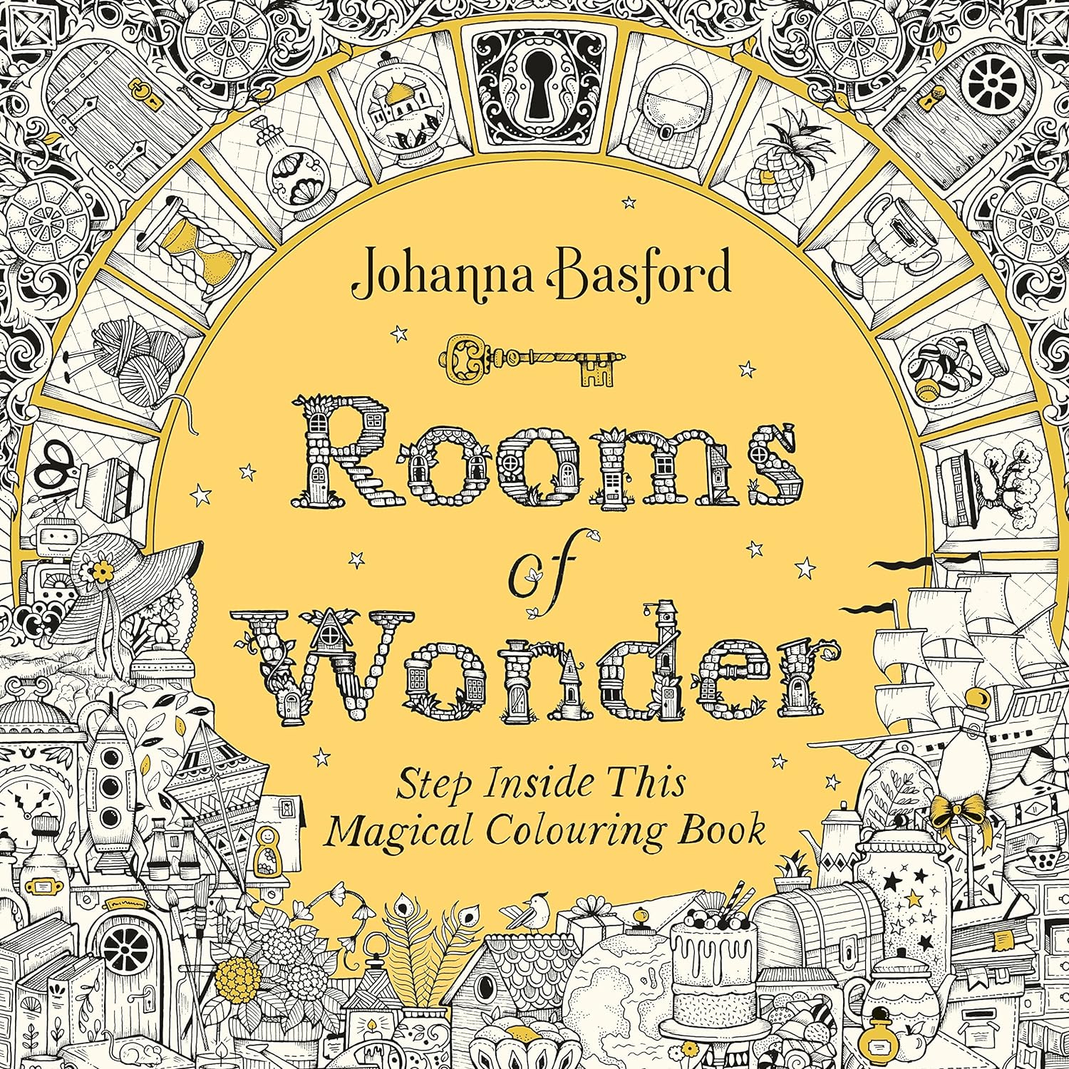 Rooms of Wonder : Step Inside this Magical Colouring Book – MPHOnline.com