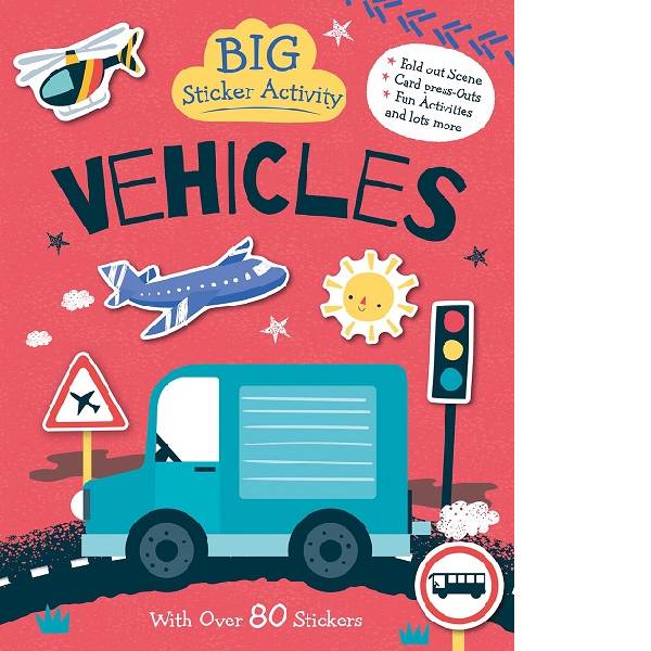 Big Sticker Activity Vehicles With Over 80 Stickers – MPHOnline.com