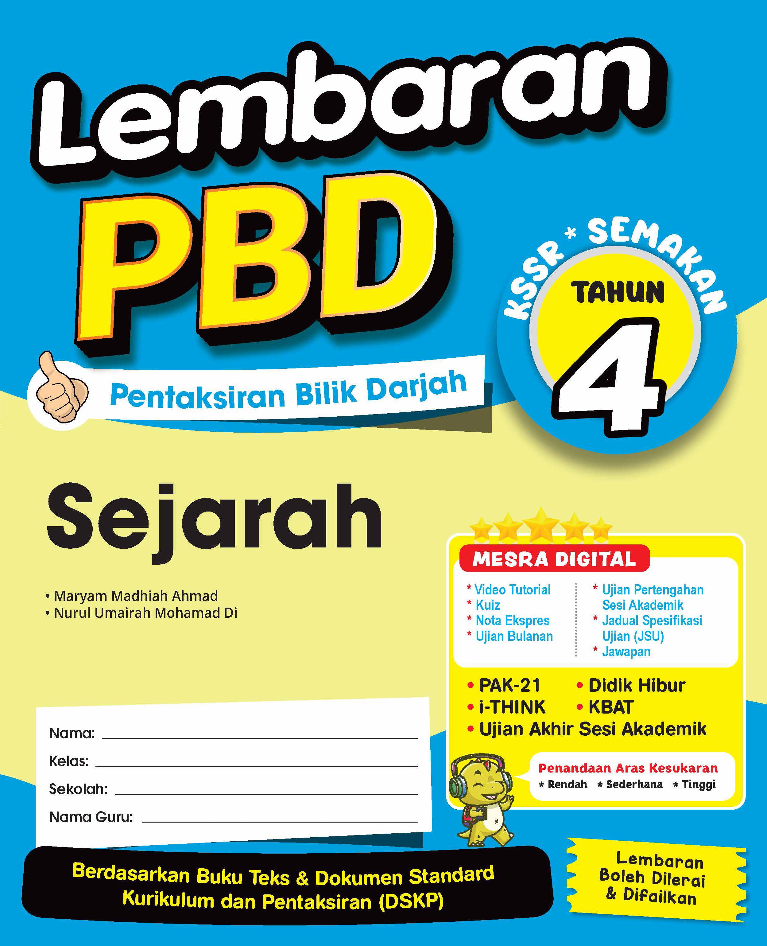 Lembaran PBD Sejarah Tahun 4'26 – MPHOnline.com