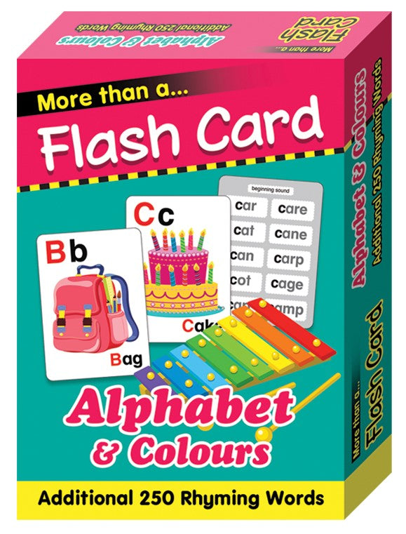 More Than A… Flash Card ABC, abc, 123 Shapes & Colours – MPHOnline.com