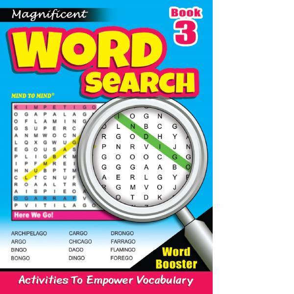 Magnificent Word Search Work Book 3 – MPHOnline.com