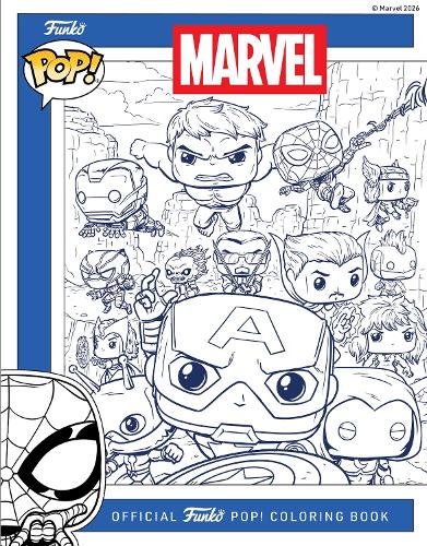 Marvel: The Official Avengers Funko POP! Coloring Book – MPHOnline.com