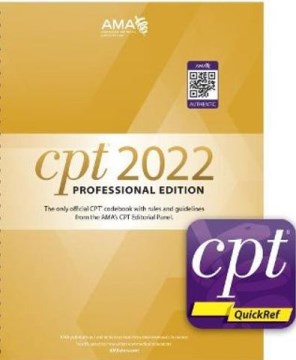 CPT Professional 2022 and CPT Quickref App Bundle – MPHOnline.com