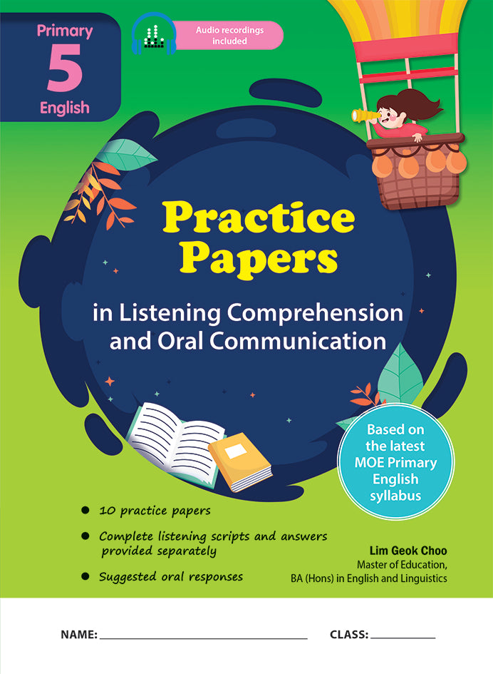 P5 English: Practice Papers in Listening Compreh & Oral Comm ...