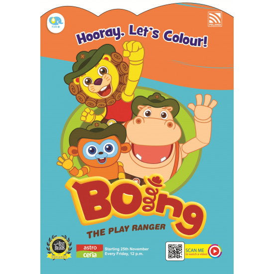 Hooray, Let'S Colour ! Boing The Play Ranger – MPHOnline.com