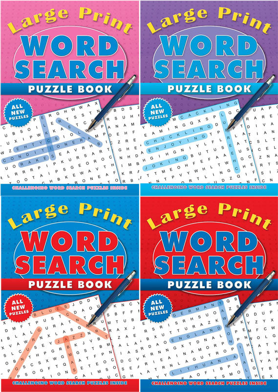Large Print Word Search Books – MPHOnline.com