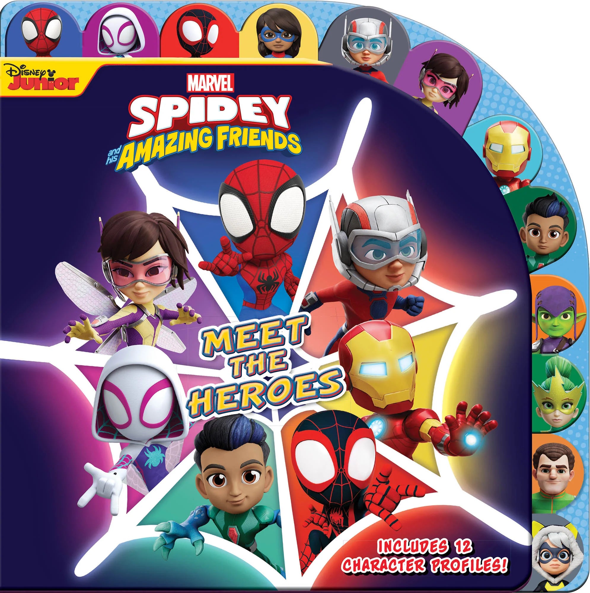 Spidey and His Amazing Friends: Meet the Heroes (Tabbed Board Book ...