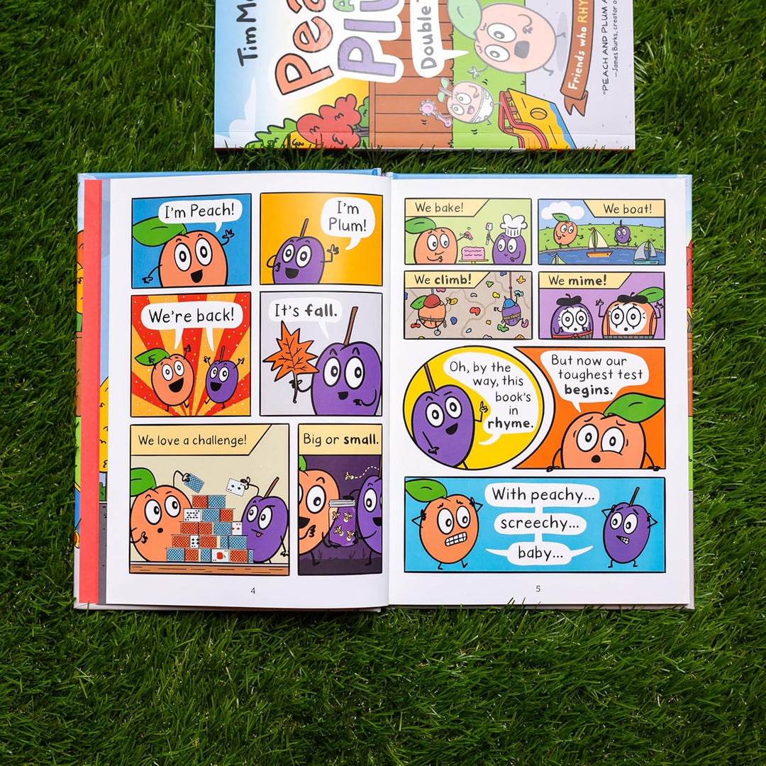 Peach and Plum: Double Trouble! (A Graphic Novel) – MPHOnline.com