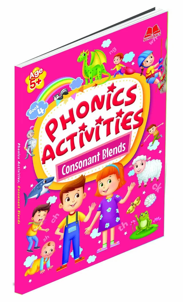 Phonics Activities Book 4: Consonant Blends – MPHOnline.com