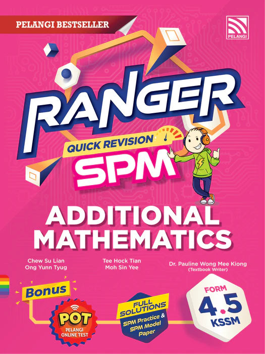 Ranger SPM (2024) Additional Mathematics – MPHOnline.com
