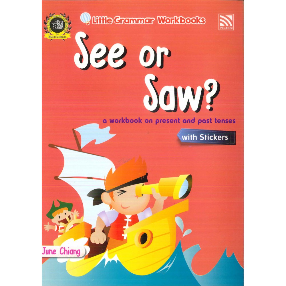 Little Grammar Workbooks With Stickers - See Or Saw ? – MPHOnline.com