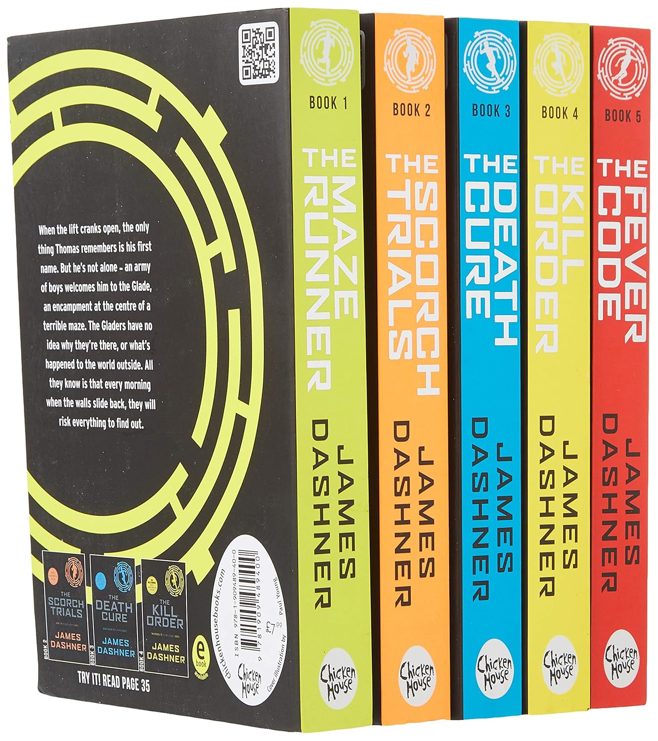 The Maze Runner Series Complete Collection Boxed Set (5-Book ...