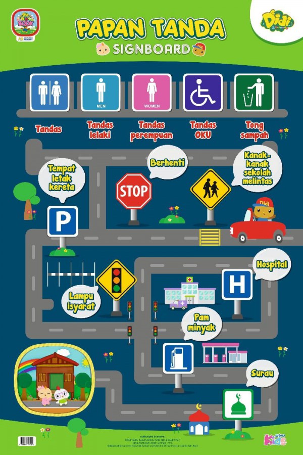 Poster Papan Tanda – MPHOnline.com