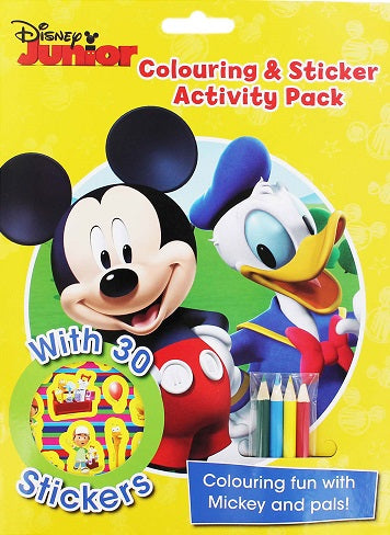 Disney Junior: Colouring and Sticker Activity Pack – MPHOnline.com
