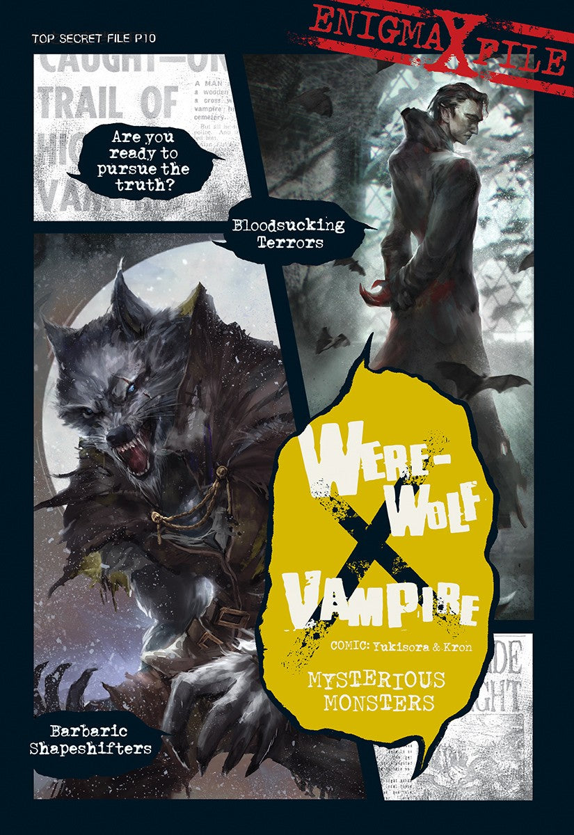 Enigma-X File: Werewolf X Vampire Mysterious Monsters – MPHOnline.com