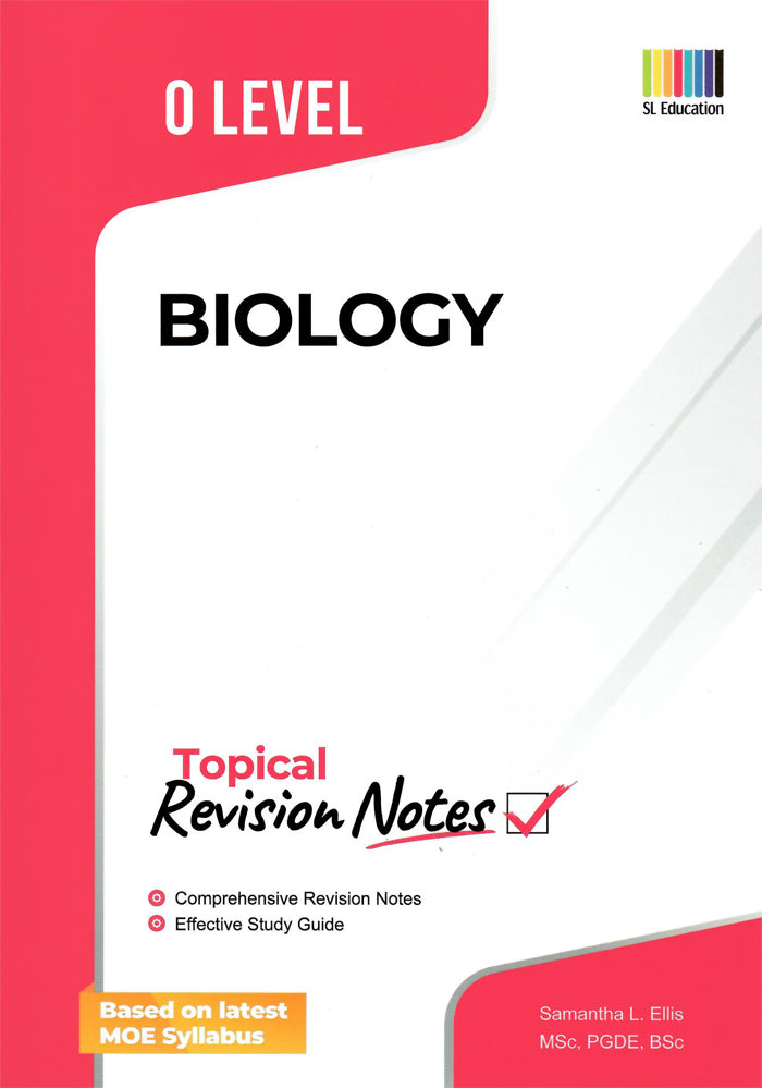 O Level Biology (Topical) Revision Notes – MPHOnline.com