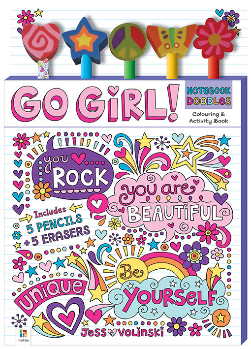 Go Girl! Colouring & Activity Book – MPHOnline.com